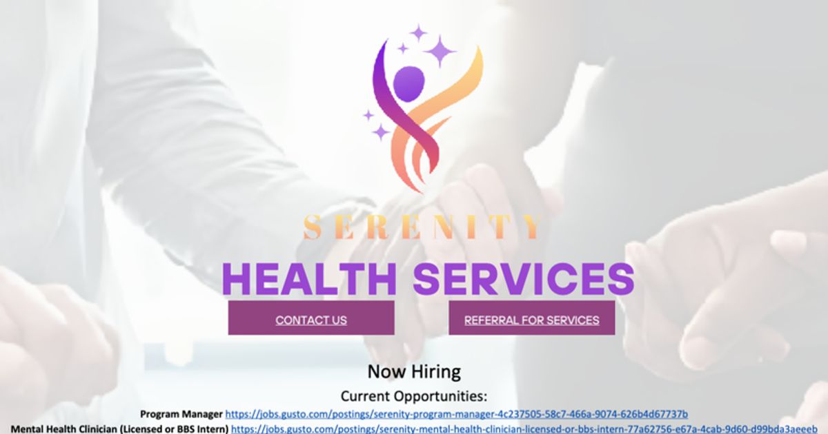 Serenity Health Services